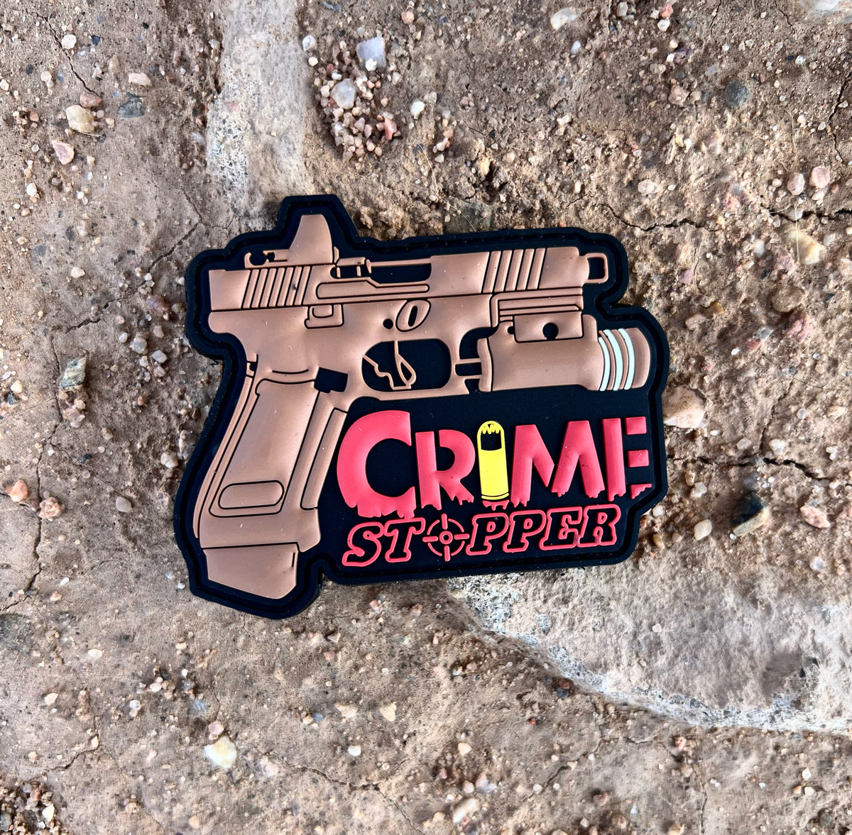 Crime Stopper “Mocha” – Spartan Patch Co.