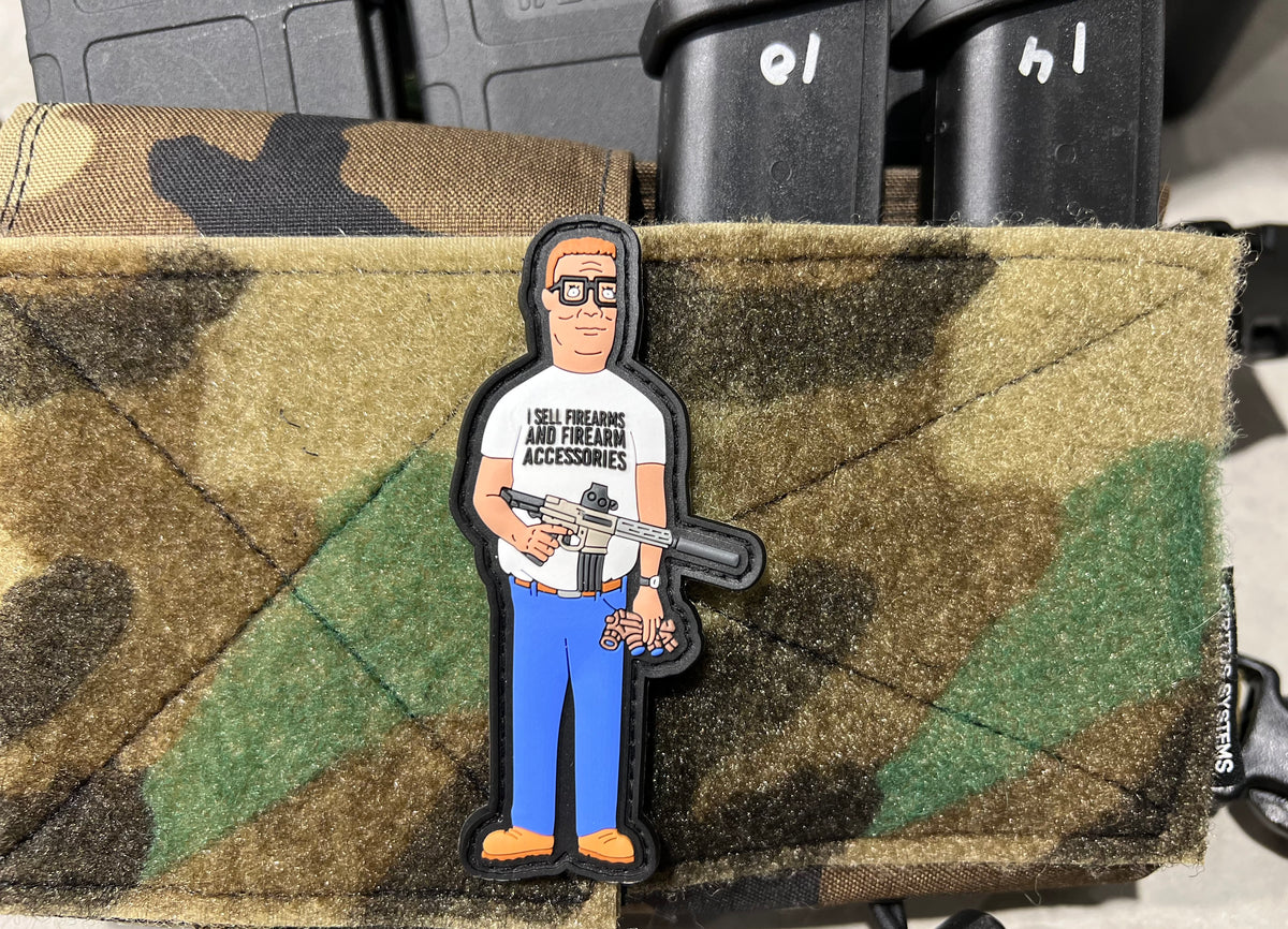 Weapons Dealer Hank – Spartan Patch Co.