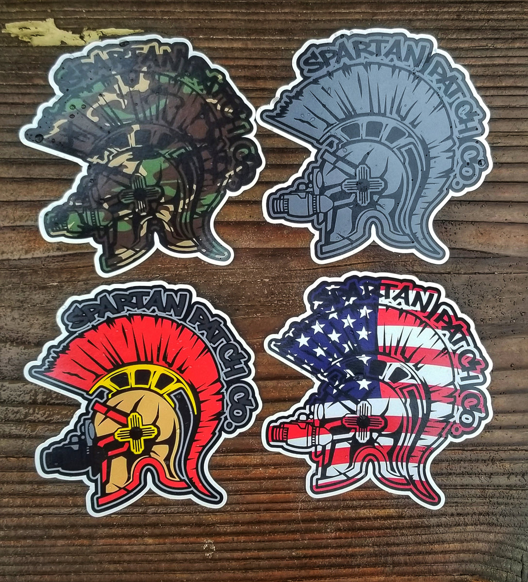 Logo Sticker Bundle – Spartan Patch Co.