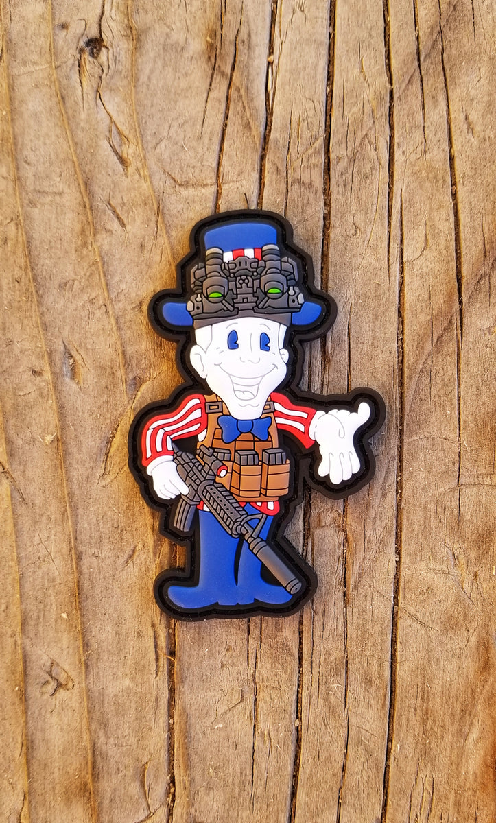 Tactical Burger Man – Spartan Patch Co.